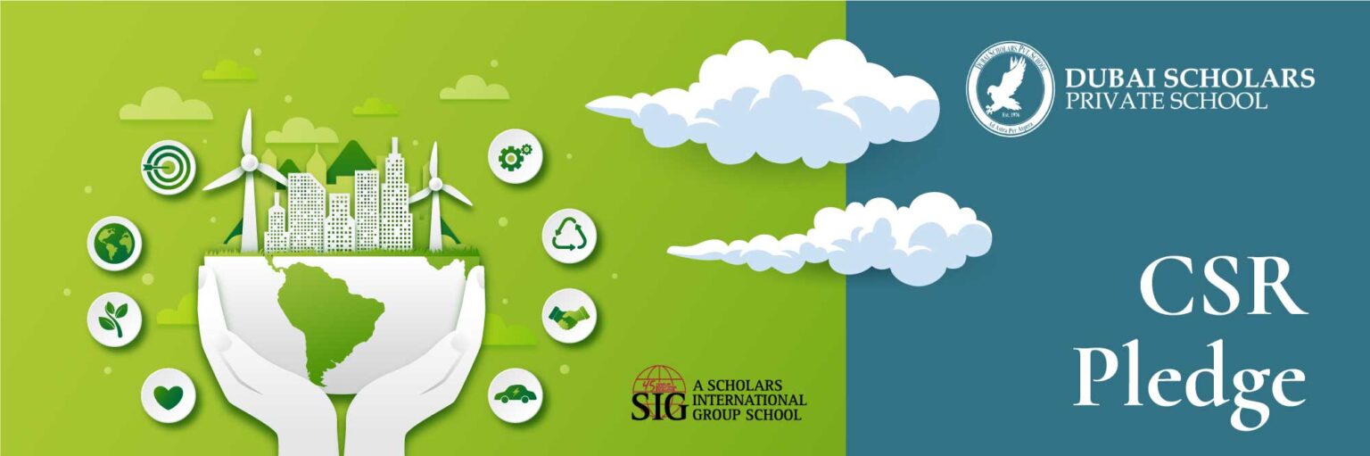 Sustainability Pledge - Dubai Scholars Private School